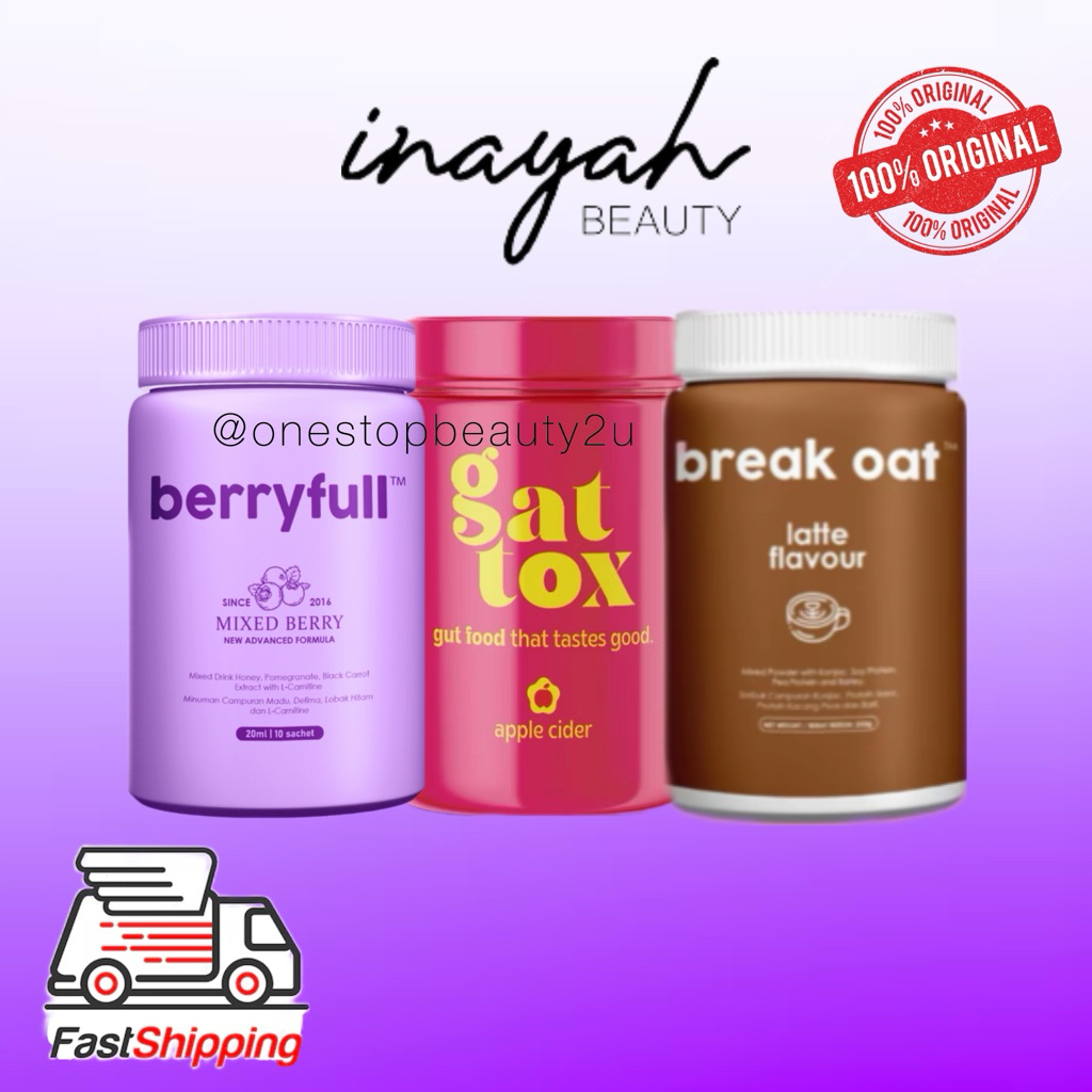 ️ORIGINAL HQ ️ GATTOX INAYAH BEAUTY BREAKOAT MEAL REPLACMENT BERRY OAT ...