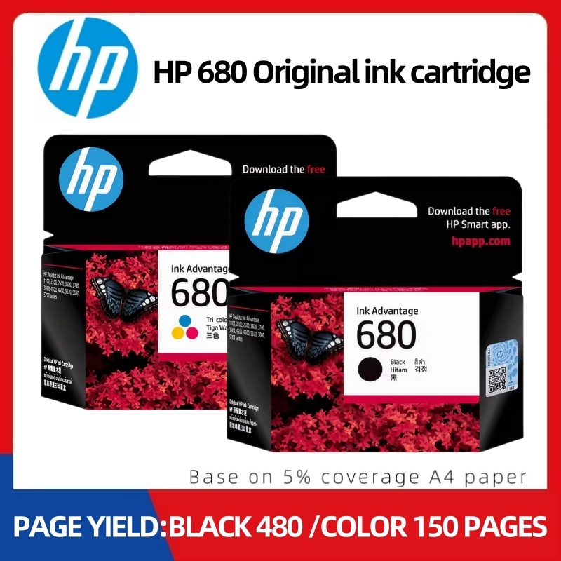 HP 680 680XL ink cartridge HP Deskjet 1115 1118 2135 2138 4538 4678 ...