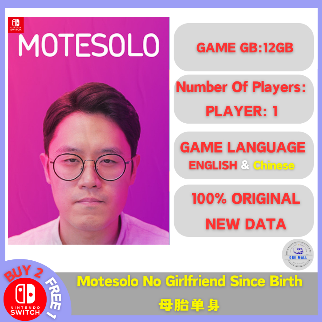 Motesolo No Girlfriend Since Birth 母胎单身 (Nintendo Switch) Permainan ...