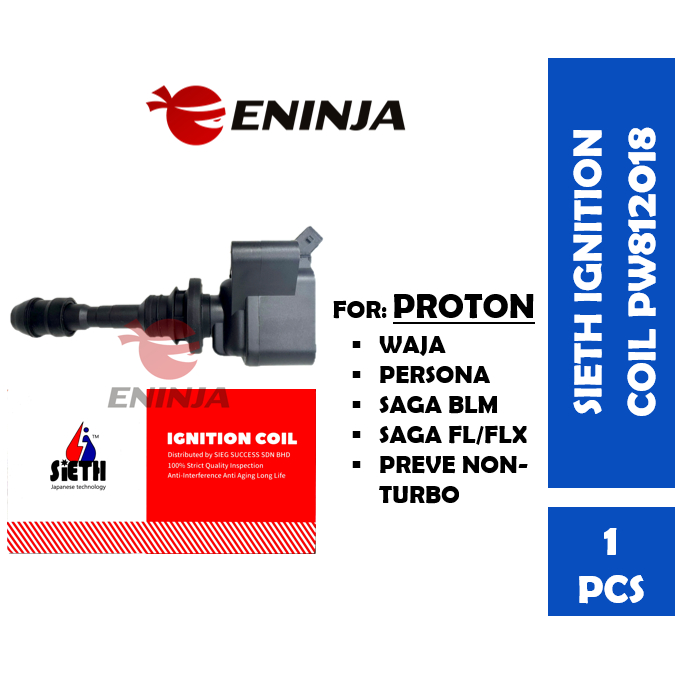 【100% ORIGINAL】SIETH Ignition Coil For Proton Saga Flx/ Blm/ Gen2 ...