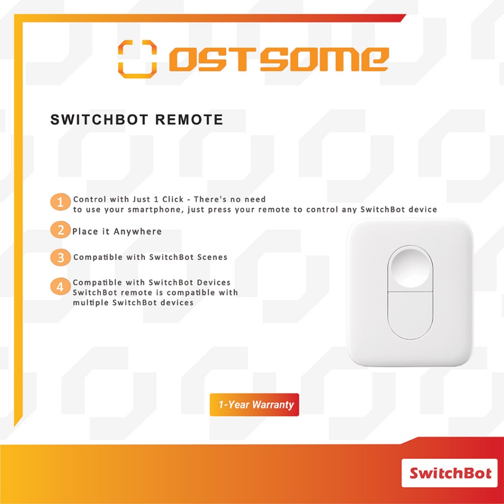 SwitchBot Remote (Bluetooth Long Range) | Shopee Malaysia