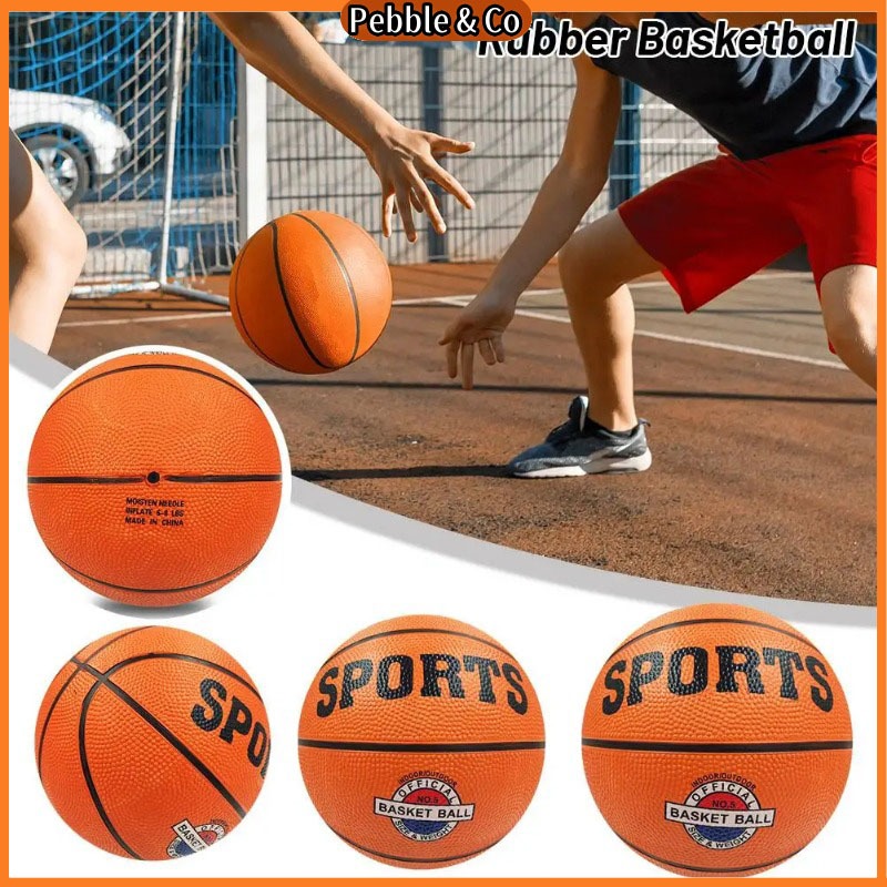 3/5/7 Professional Rubber Basketball Indoor and Outdoor Training Sports ...