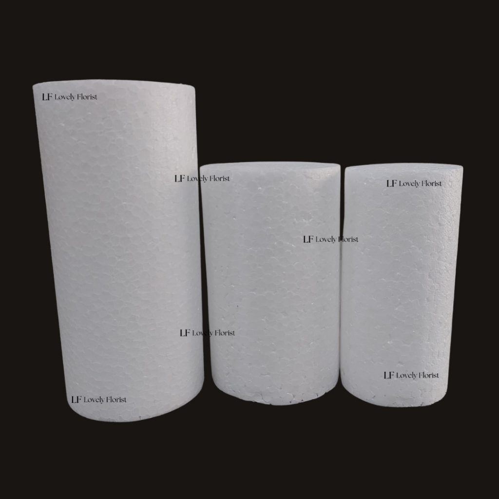POLIFOAM POLYFOAM POLYSTRENE GABUS SILINDER CYLINDER BASE TAPAK ...