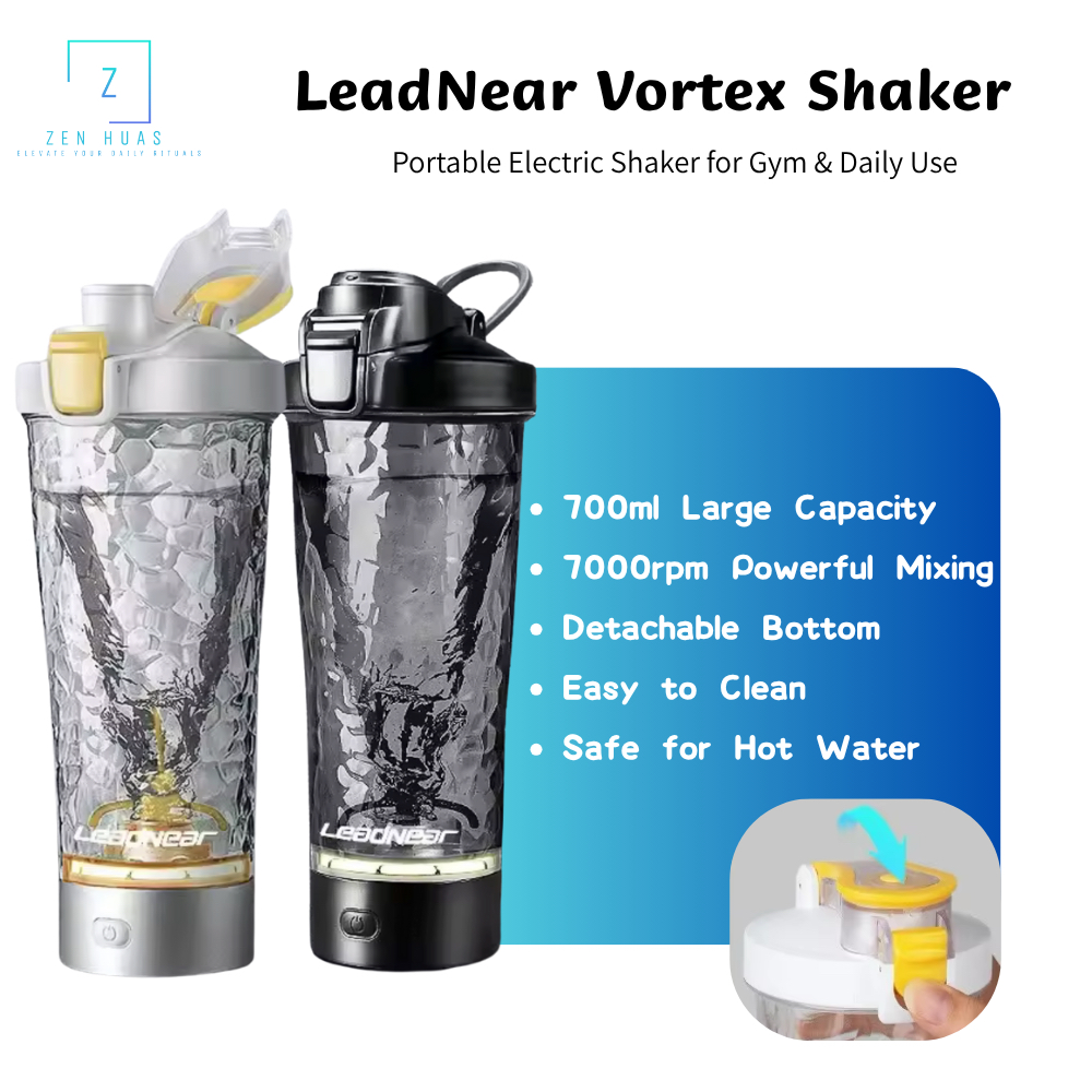 【LeadNear Electric Protein Shaker】 Bottle 700ml | Self Stirring Cup ...