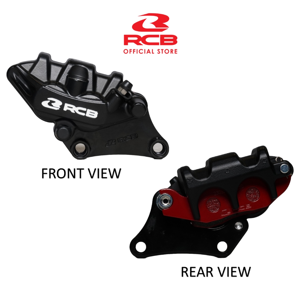 RCB E-SERIES BRAKE CALIPER 2 PISTON (COLOR MATTE) Y15 , Y16, LC, 125ZR ...