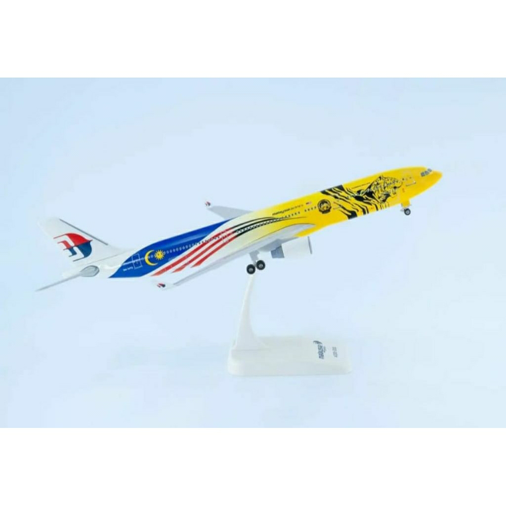 MAS Malaysia Airlines Airbus A330-300 Harimau Malaya 1/200 Aircraft ...