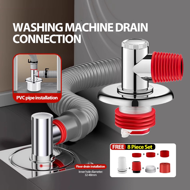 Washing Machine Drain Connection Universal Floor Cover Drain Special ...