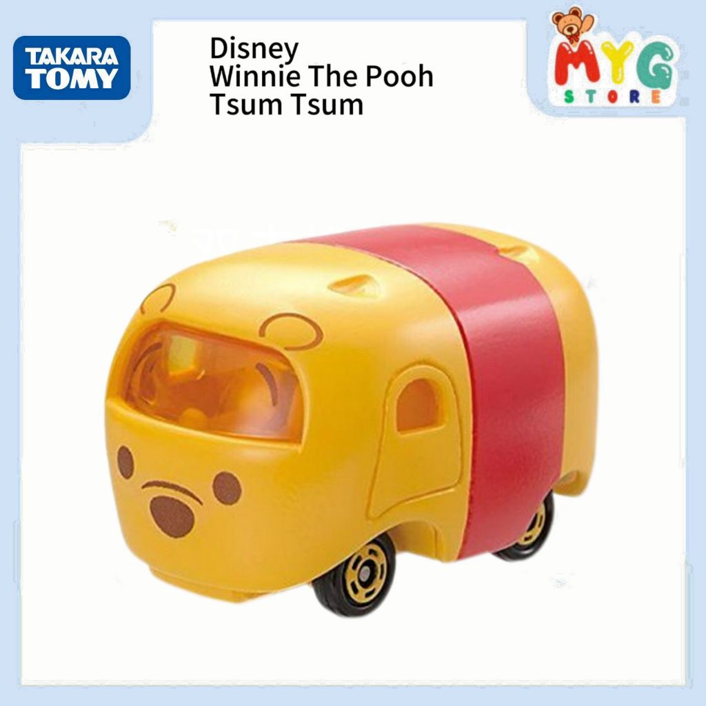TsumTsum Disney Motor Winnie The Pooh Tomica Takara Tomy Die-cast Model Figure Original Stock ...