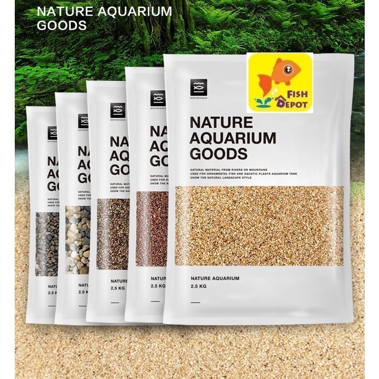 Volcanic Lava / River Sand / Amazon Congo Stream Sand | Nature Aquarium ...