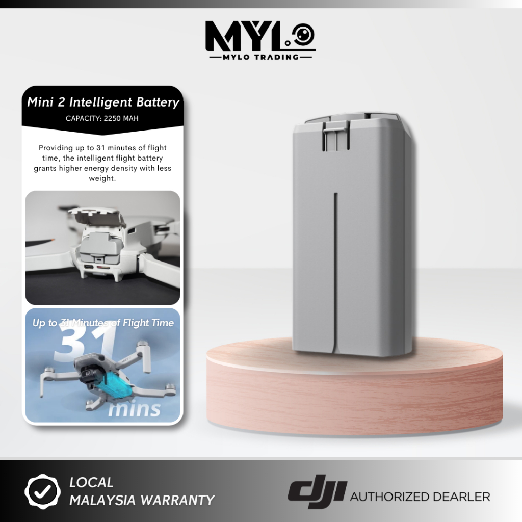 (READY STOCK) - DJI Mini 2 Intelligent Flight Battery for DJI Mini 2 ...