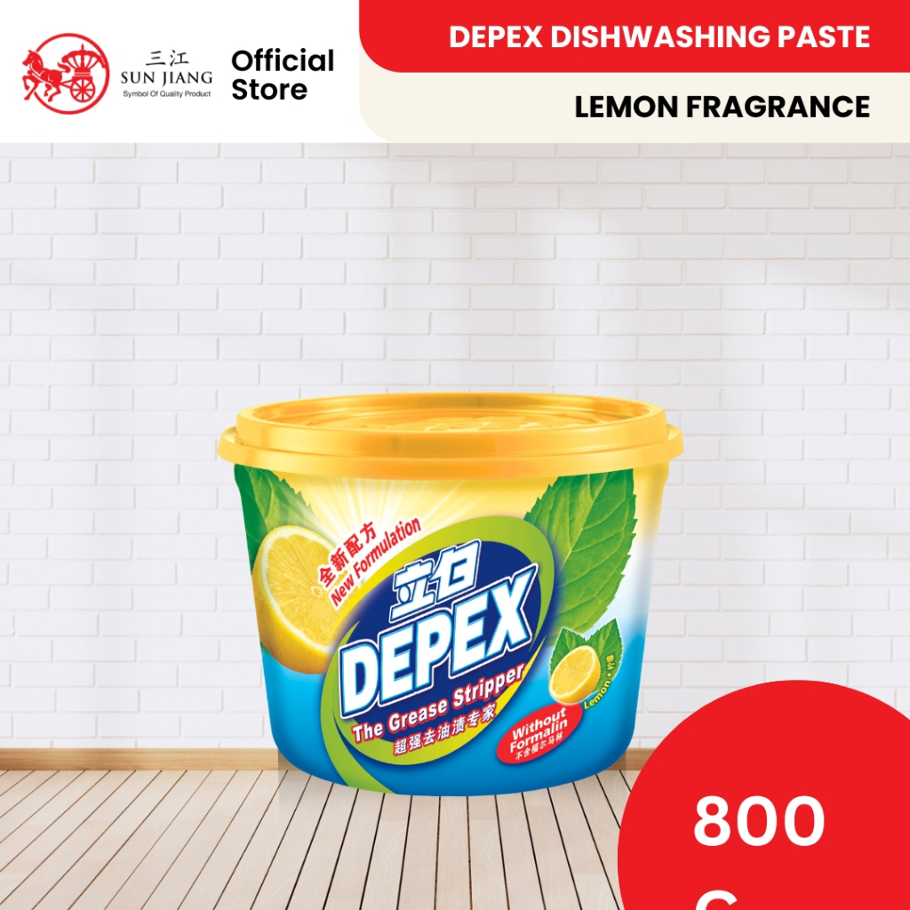 Depex Dishwashing Paste Lemon (800g) | Shopee Malaysia