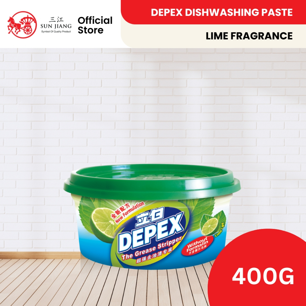 Depex Dishwashing Paste Lime 400g | Shopee Malaysia