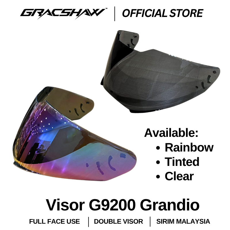 (Visor) Gracshaw Grandio G9200 clear visor only (CWR-1/X-Spirit III / Z ...