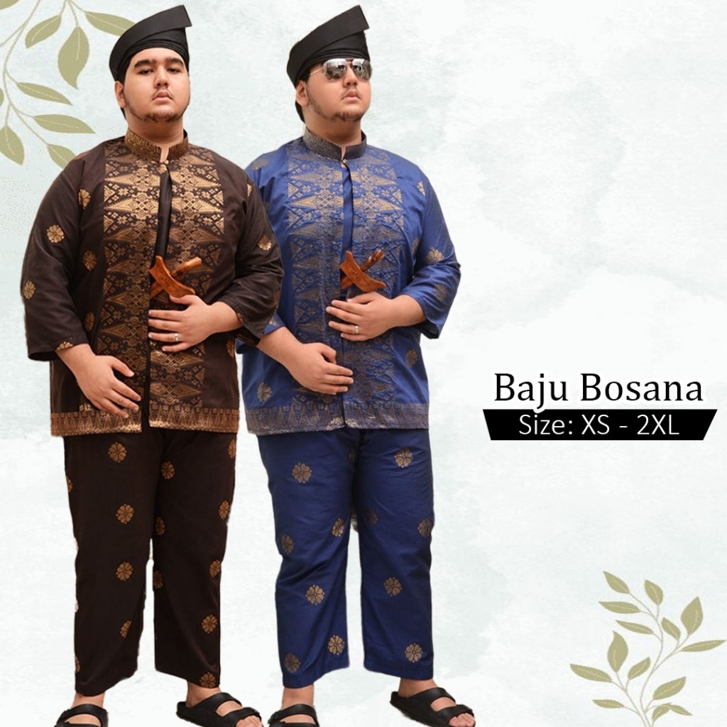 Baju Busana |XS-XL |Ready Stock| Songket Hidaya Exclusive | Baju melayu ...