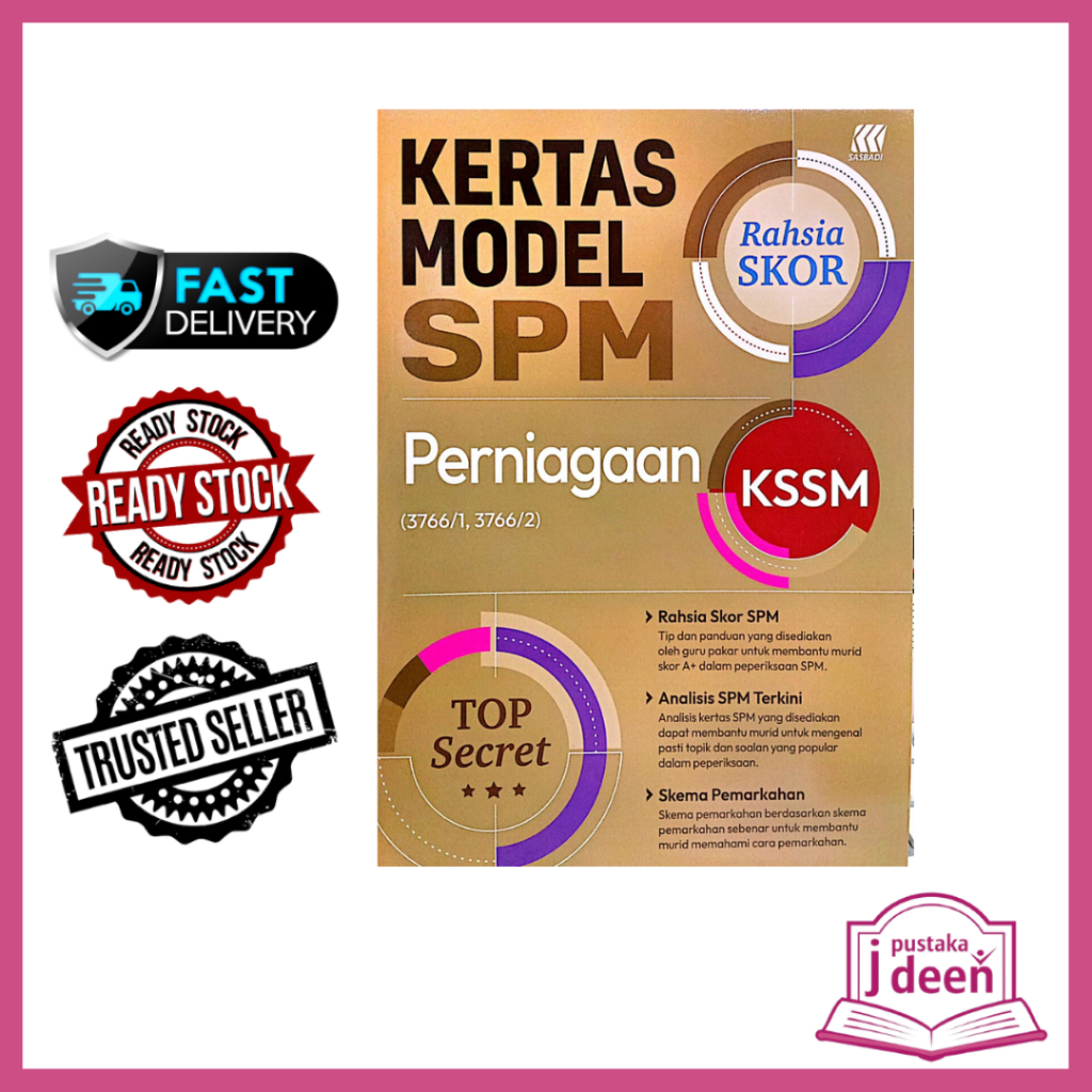 JDEEN BUKU LATIHAN PERNIAGAAN SPM - KERTAS MODEL SPM RAHSIA SKOR KSSM ...