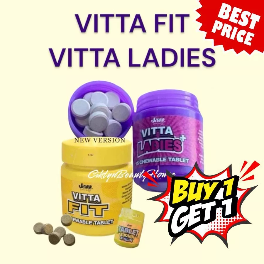 Vitta Fit Vitta Ladies+ Tablet Original Jamu Pookies Original By Jazz ...