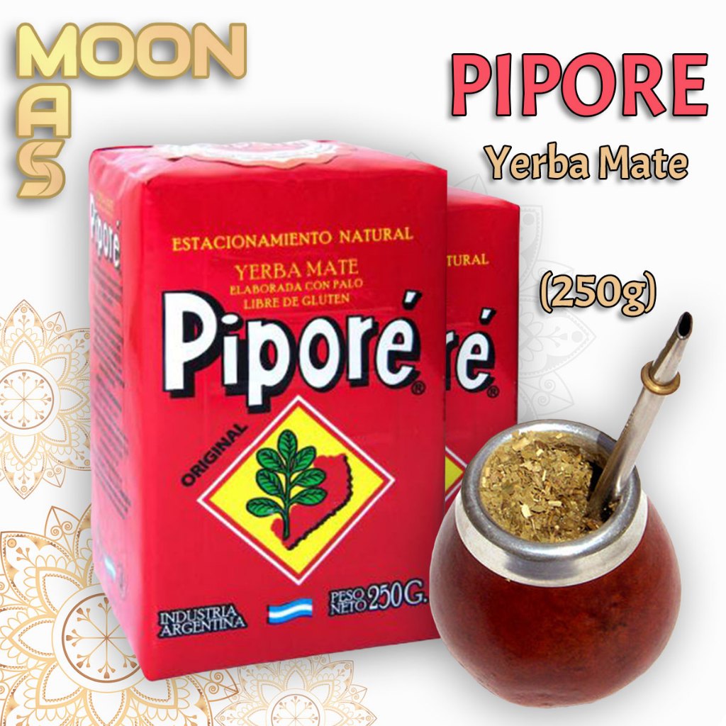 PIPORE YERBA MATE | (White) | Pipore Yerba Mate Kharta From Argentina ...