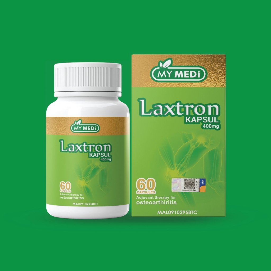 Laxtron Capsule 400mg (Kapsul Sendi & Lutut) | Detoks Sendi • Redakan ...