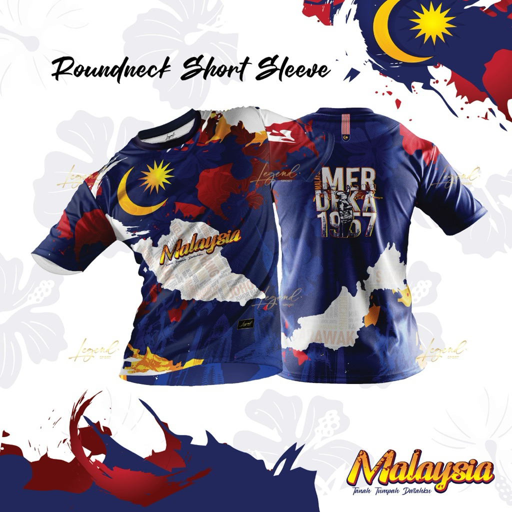 68 TAHUN KEMERDEKAAN MALAYSIA! MERDEKA EDITION 2025 JERSEY – Brand ...