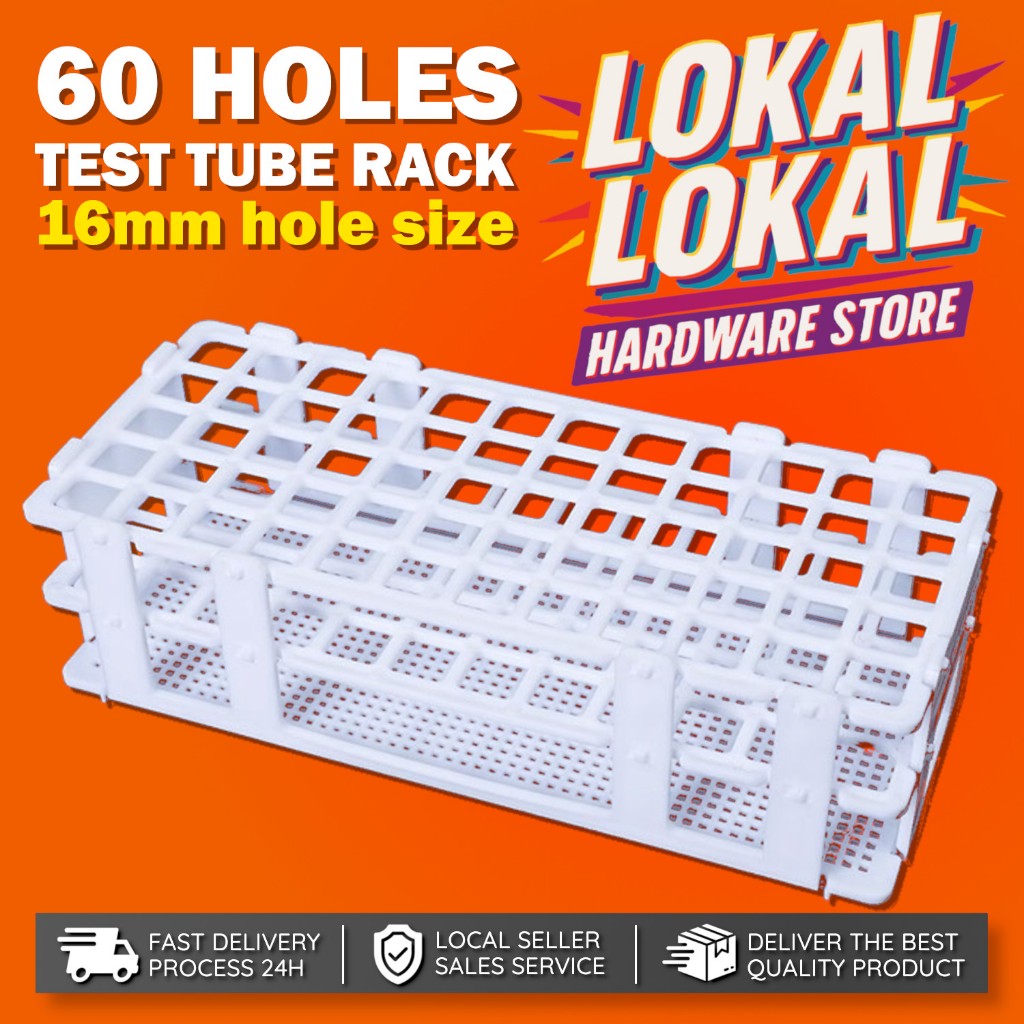 16mm Plastic Test Tube Rack Centrifuge Tube Rack Detachable 16mm Rak ...