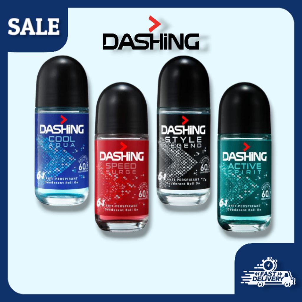 DASHING ANTI PERSPIRANT DEODORANT ROLL ON | ANTIBACTERIAL | ANTI ODOUR ...