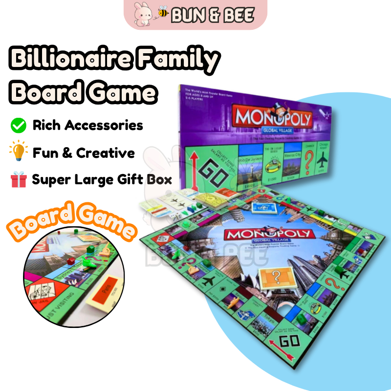 🔥Ready Stock🔥Malaysia Seller Global Village Millionare Board Game ...