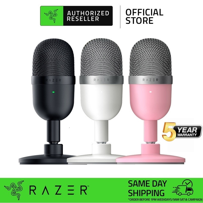 Razer Seiren Mini Microphone Streaming Mic Razer Mini Streaming ...