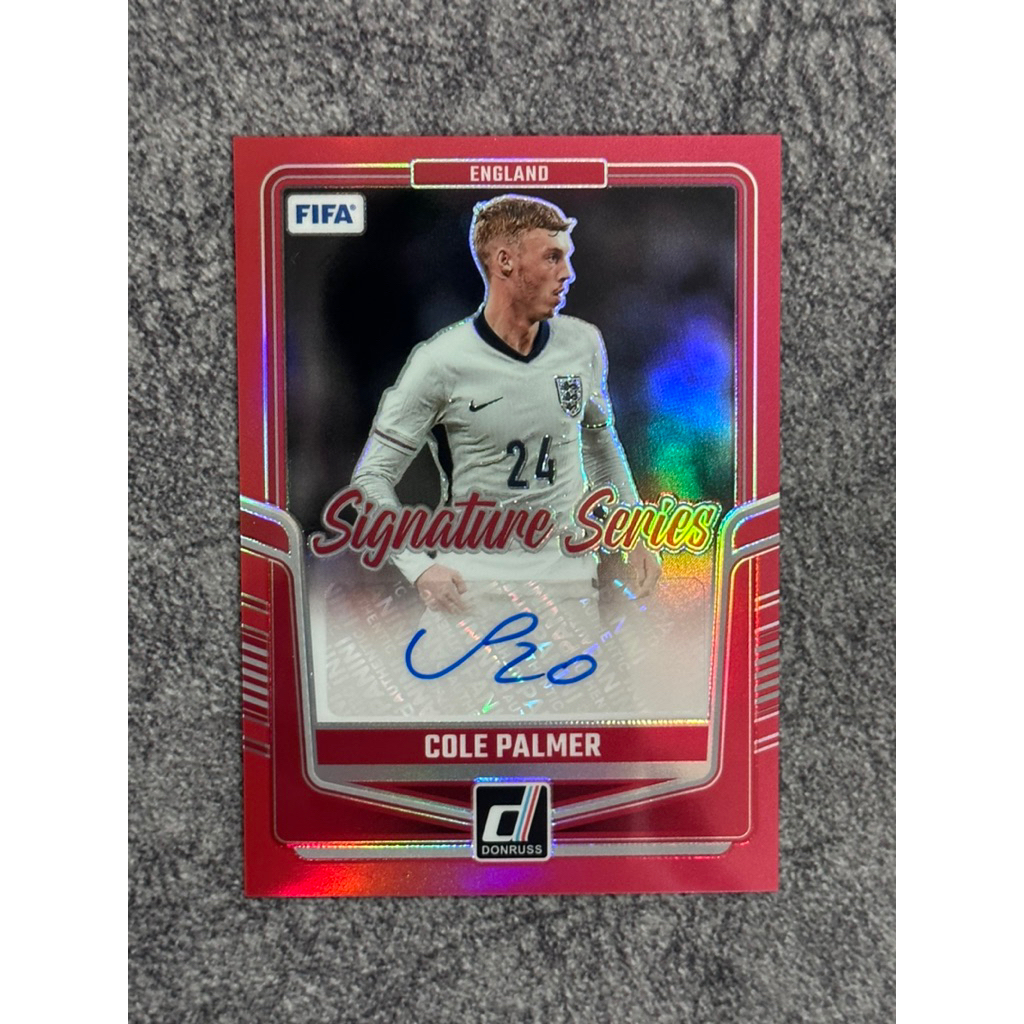 2024-25 Panini Donruss Cole Palmer /49 Signature Series Autograph ...