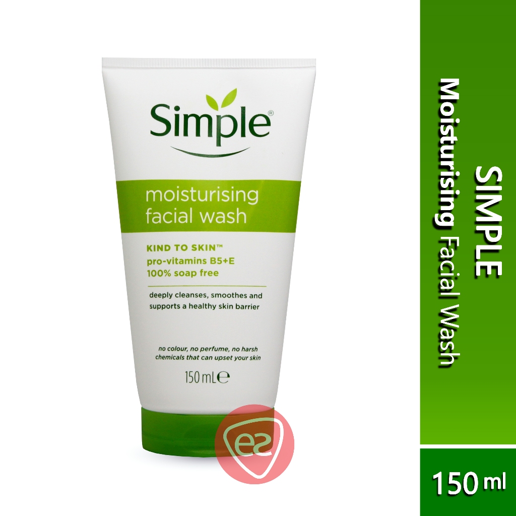 Simple Kind To Skin Moisturising Facial Wash 150ml (For All Skin Types ...