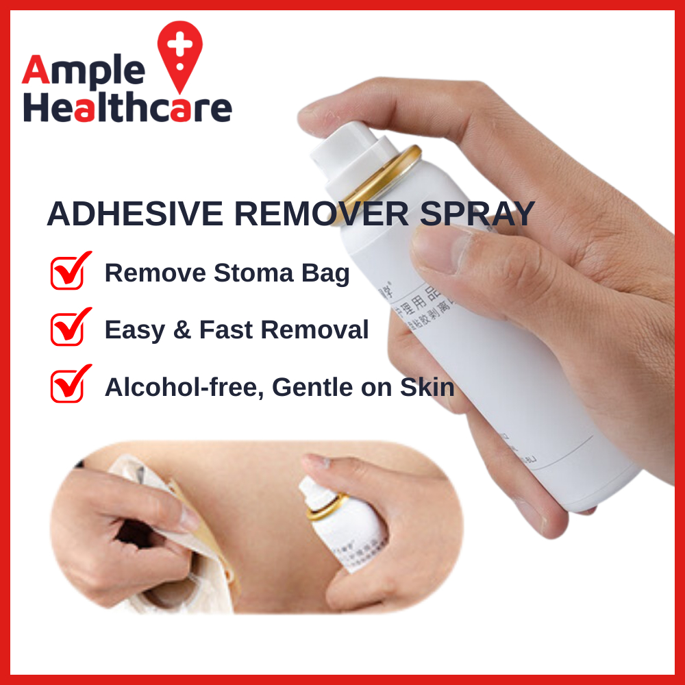 Adhersive Removal Spray - Ostomy Stoma Bag Remover, Tape Remover ...