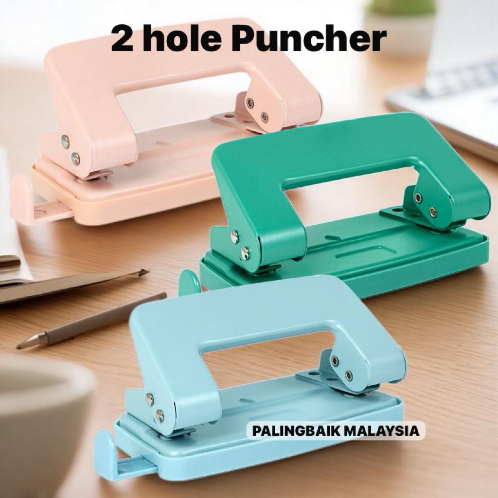 Penebuk Lubang 2 Lubang | 2-Hole Paper Punch | Mesin Tebuk Kertas ...