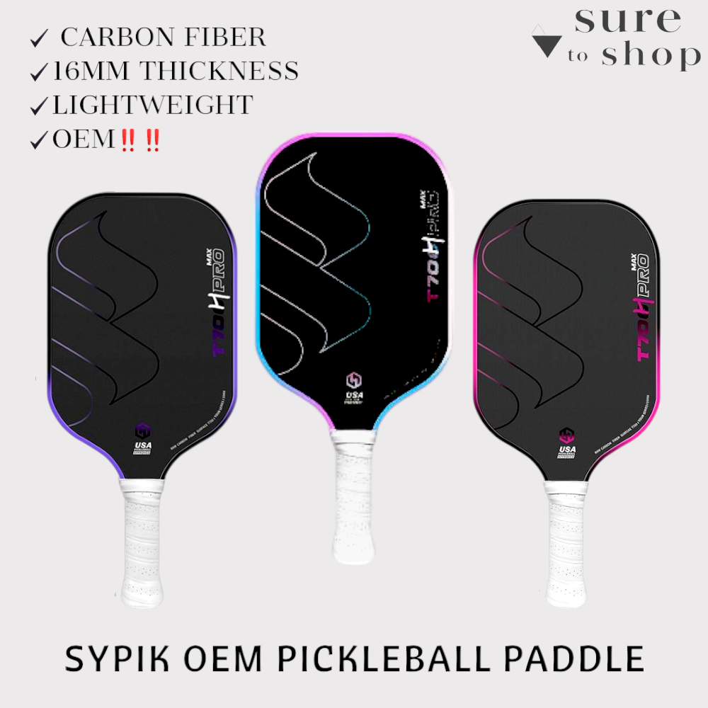 Sypik OEM Triton Pickleball Paddle T700 Carbon Fiber 16mm Raket ...