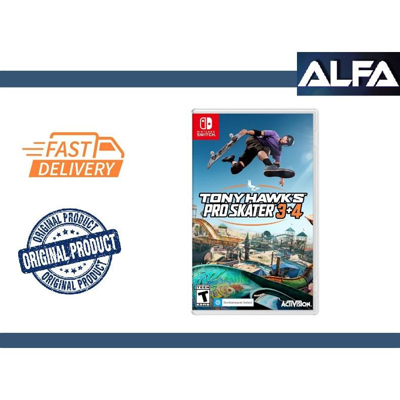 Nintendo Switch Tony Hawk's™ Pro Skater™ 3 + 4 – Standard Edition ...
