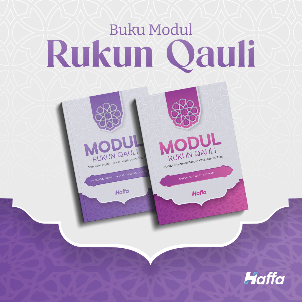 Buku Modul Rukun Qauli dan Tahsin Fatihah - Panduan Baiki Rukun Qauli ...
