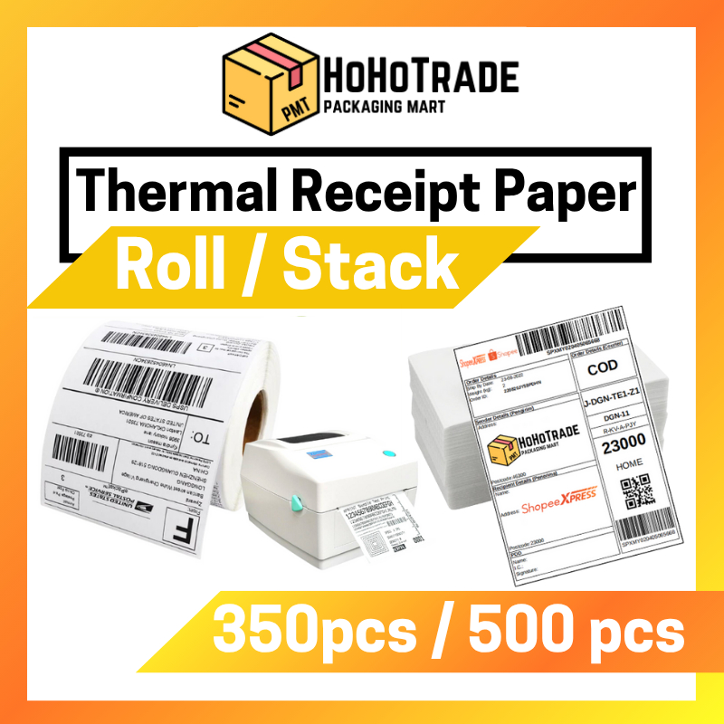 Hohotrade A6 Airway Bill Thermal Paper Thermal Sticker A6 Sticker JNT ...