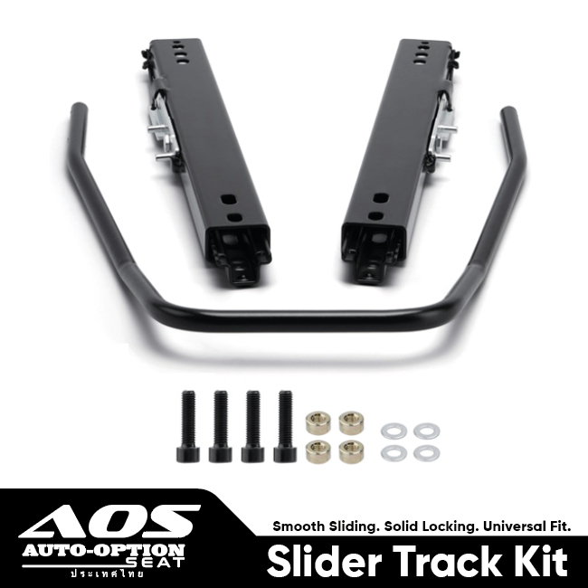 Car bucket seat railing Universal Auto Seat railing Slider Rail Racing ...