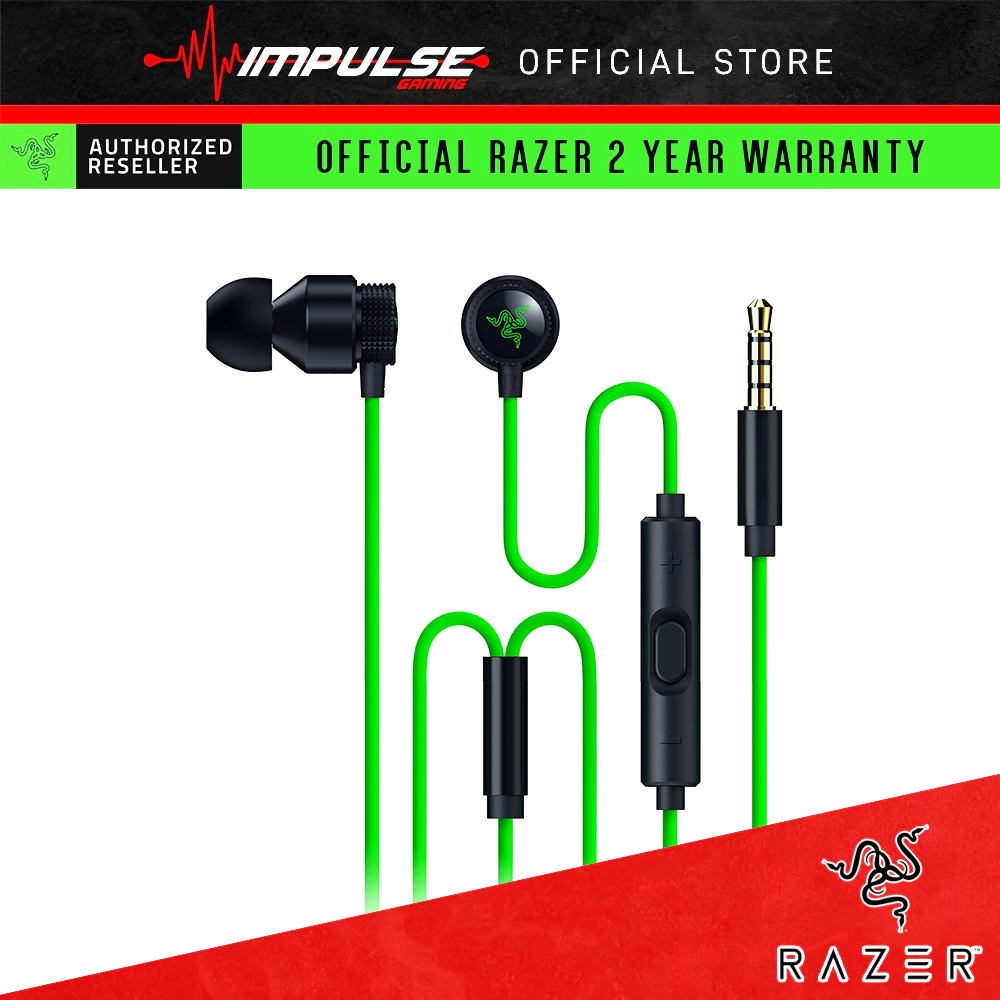 RAZER Headset Hammerhead V3 Wired Gaming Earbuds - RZ12-05590100-R3AC ...