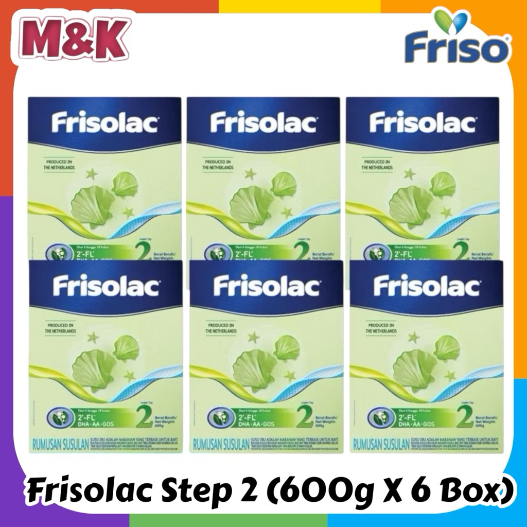 Frisolac Step 2 (600g X 6 Box) Exp:10/2026 | Shopee Malaysia