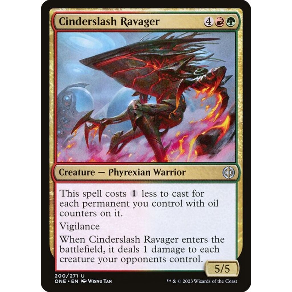 Magic the Gathering - Cinderslash Ravager (ONE ) | Shopee Malaysia