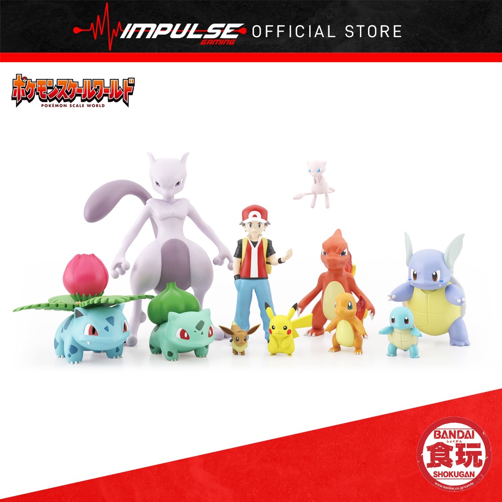 Bandai Namco Pokemon Scale World Kanto Region (Pikachu, Charmander ...