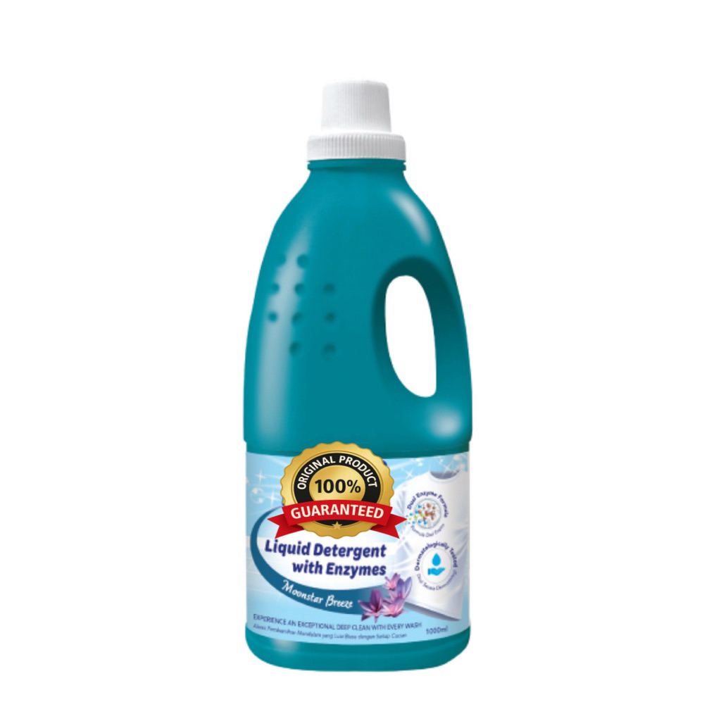 Power Max Liquid Detergent with Enzymes 1000ml | Shopee Malaysia