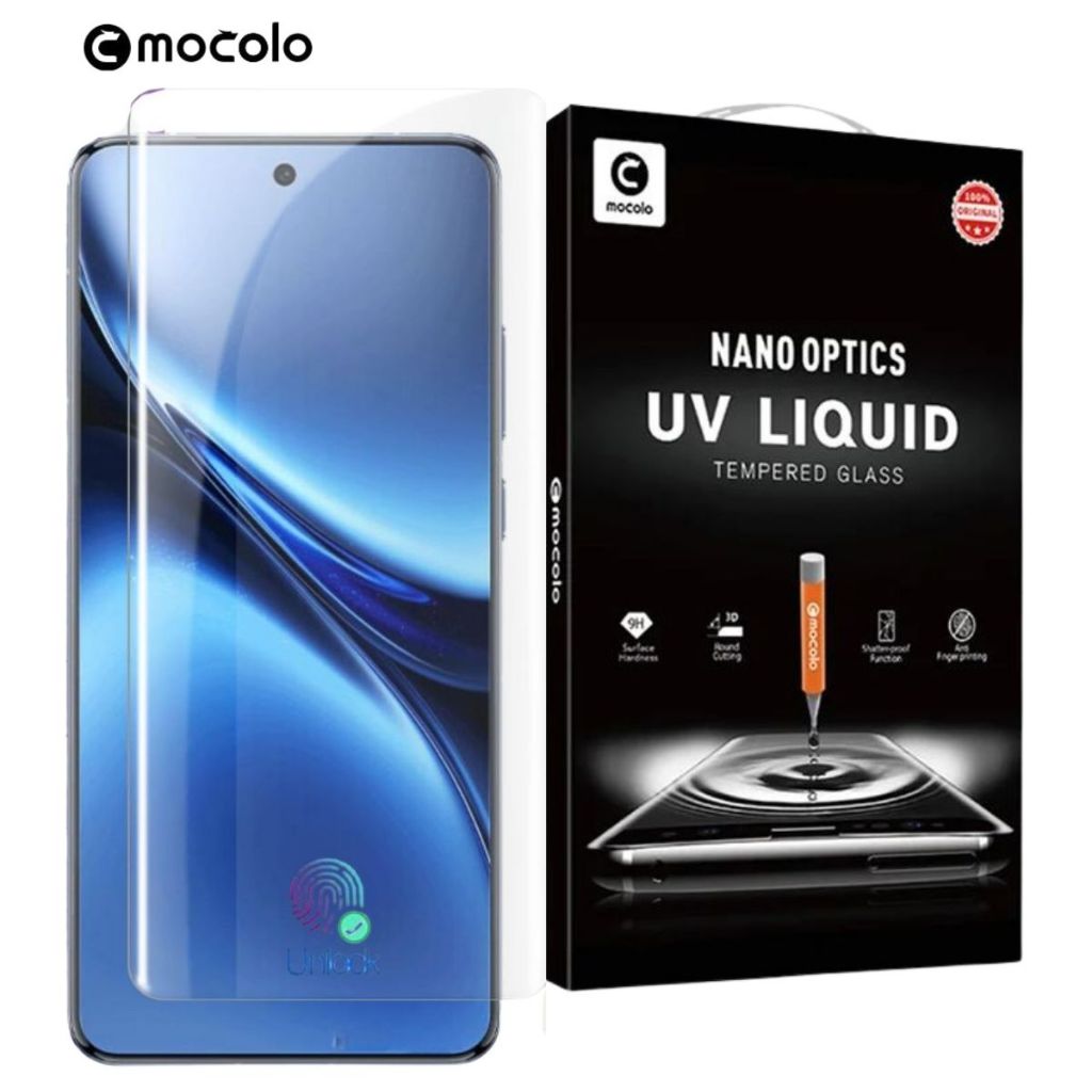 MOCOLO - Nano Kaca UV Gam Penuh Perekat Pelindung Skrin Kaca Tempered ...