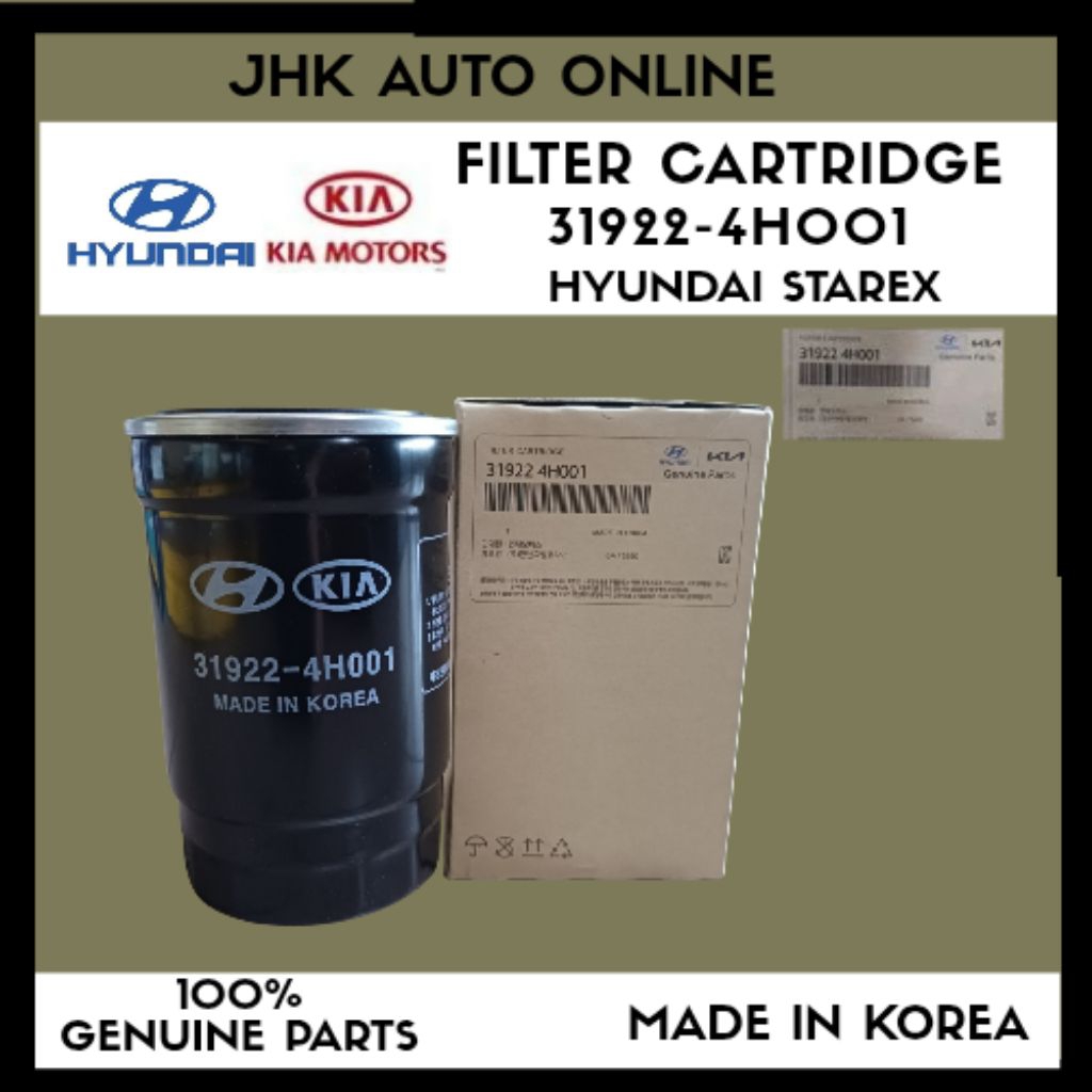 31922-4H001 CARTRIDGE FUEL FILTER HYUNDAI STAREX A1 A2 100% NEW GENUINE ...