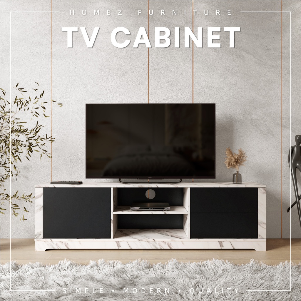 KitchenZ Sabah AURORA Series TV Cabinet Display Cabinet Coffee Table ...