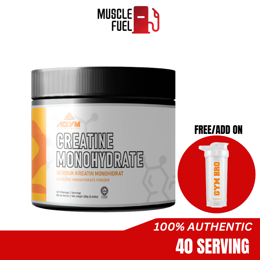 Agym Creatine Monohydrate Micronized Energy Muscle Muscle Building ...