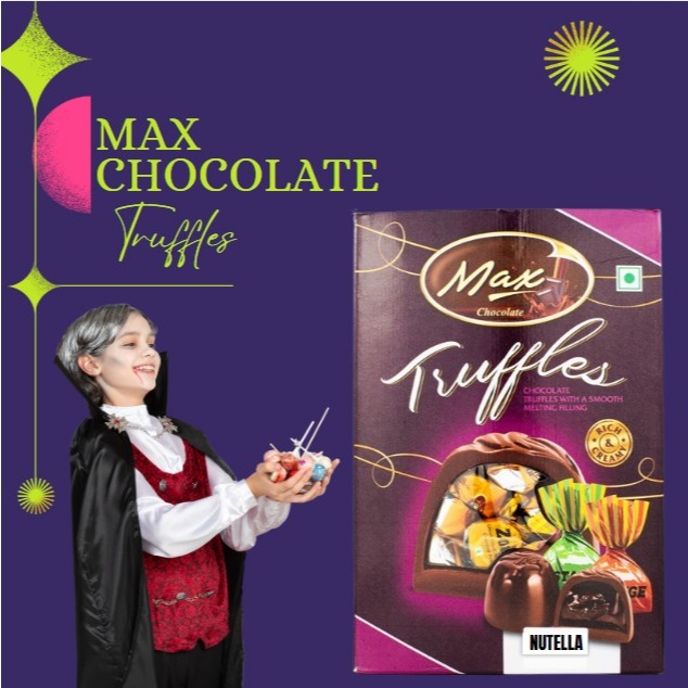 Max Truffles Chocolate Candy with Nutella Hazelnut Cream by Max ...