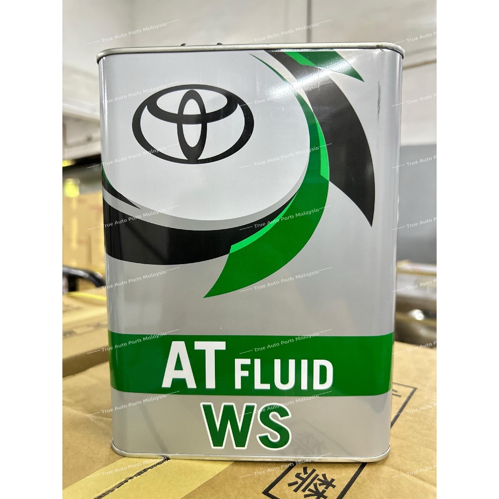 [READY STOCK] TOYOTA ATF WS Gear Oil/Auto Transmission Fluid 4L - 08886 ...