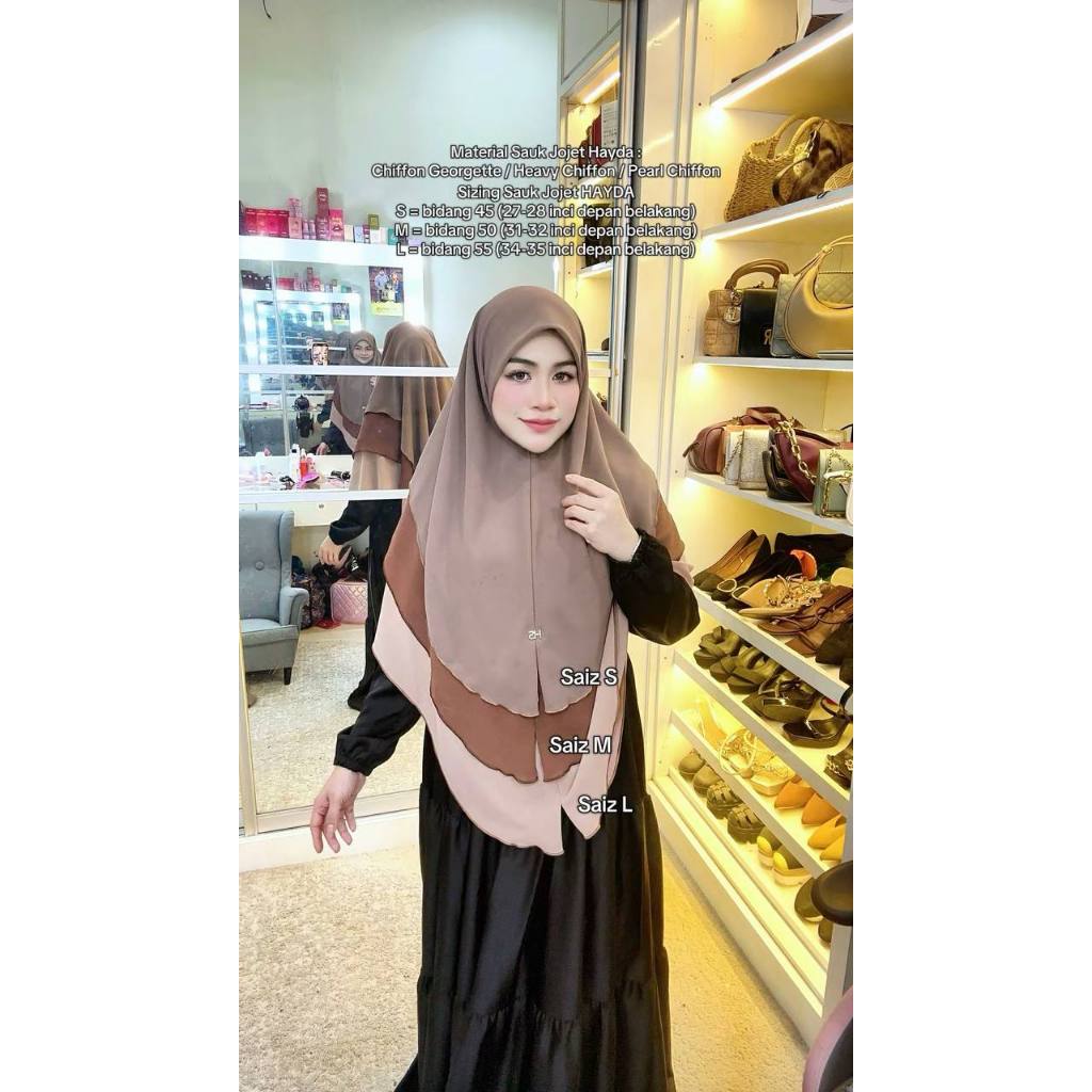 SAUK JOJET HAYDA SAIZ (L) | Shopee Malaysia