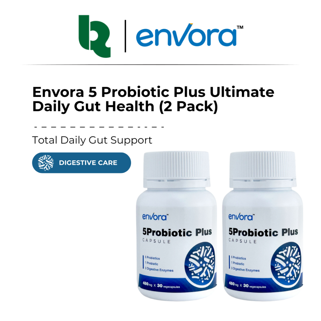 Envora 5 Probiotic Plus Ultimate Daily Gut Health Solution For Seniors ...