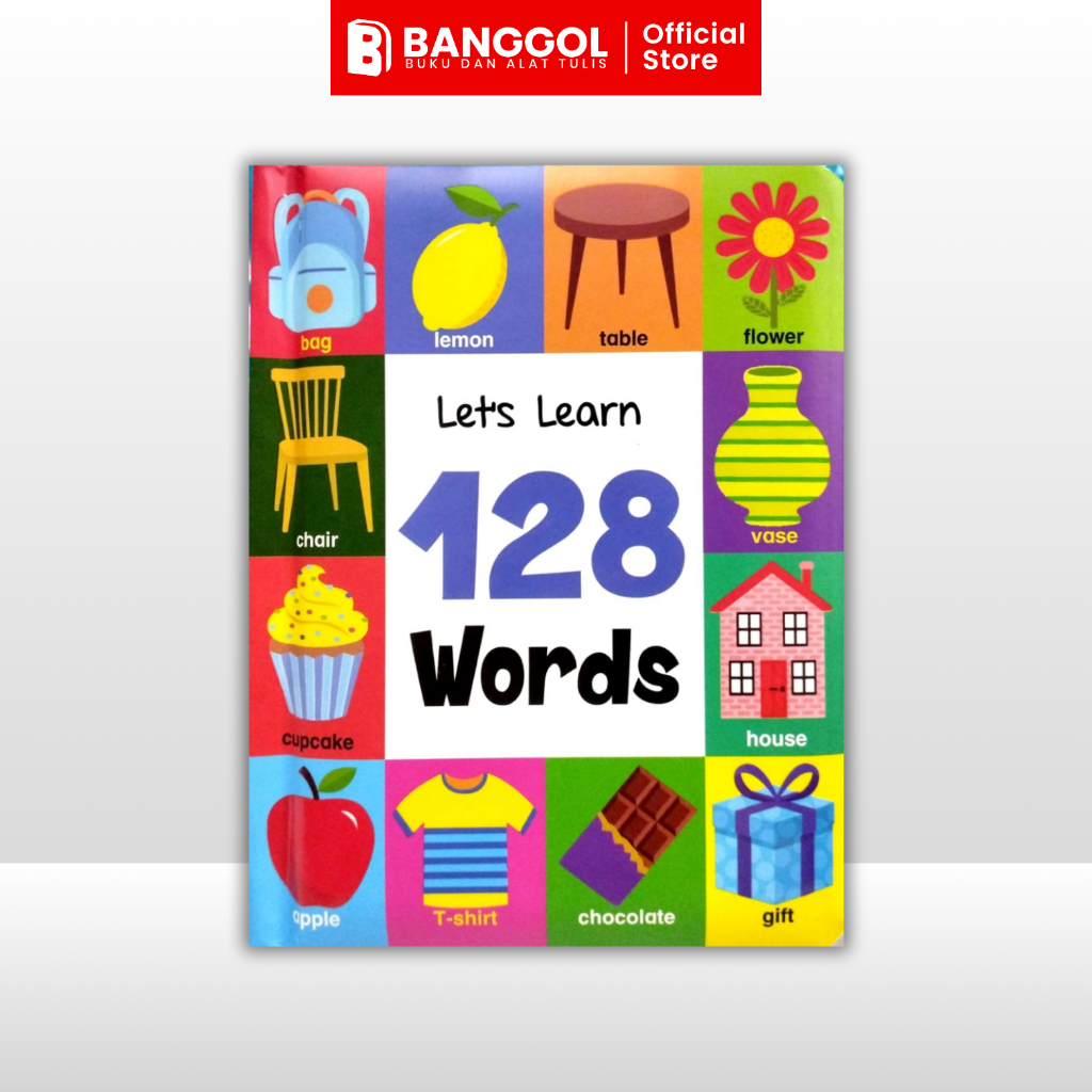 LET'S LEARN - 128 WORDS (PUBLISH BY MIND TO MIND) | Shopee Malaysia